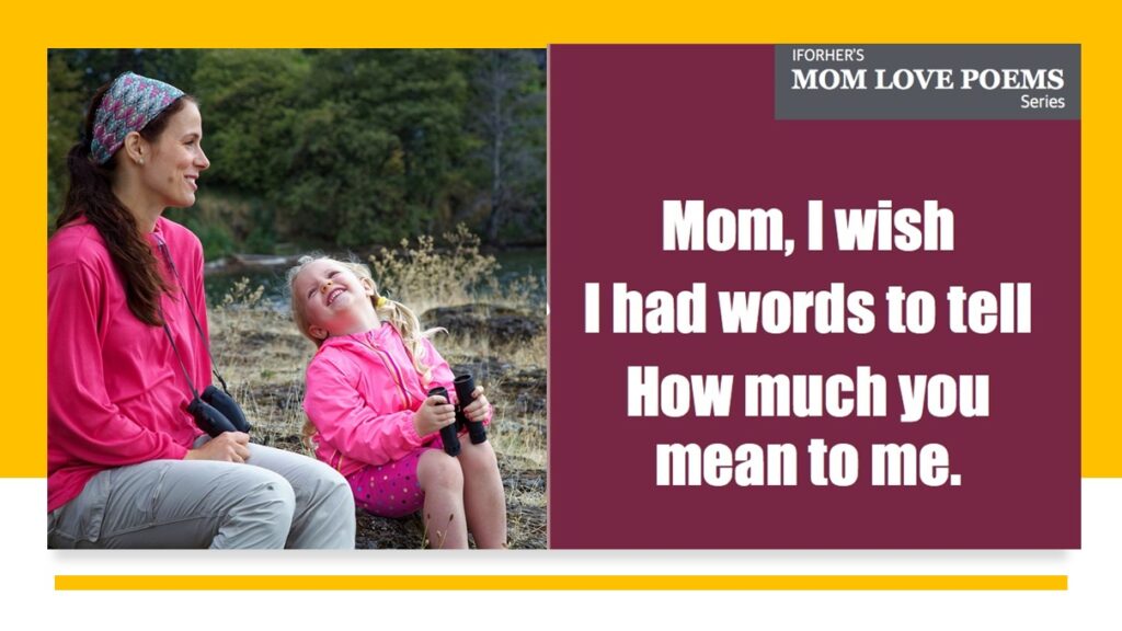 Poem On Mom's Love: Best and Wisest Mom