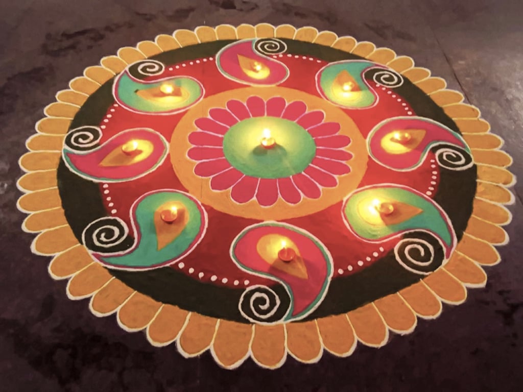 15 Beautiful Pattern Rangoli Design Ideas For Diwali 2023