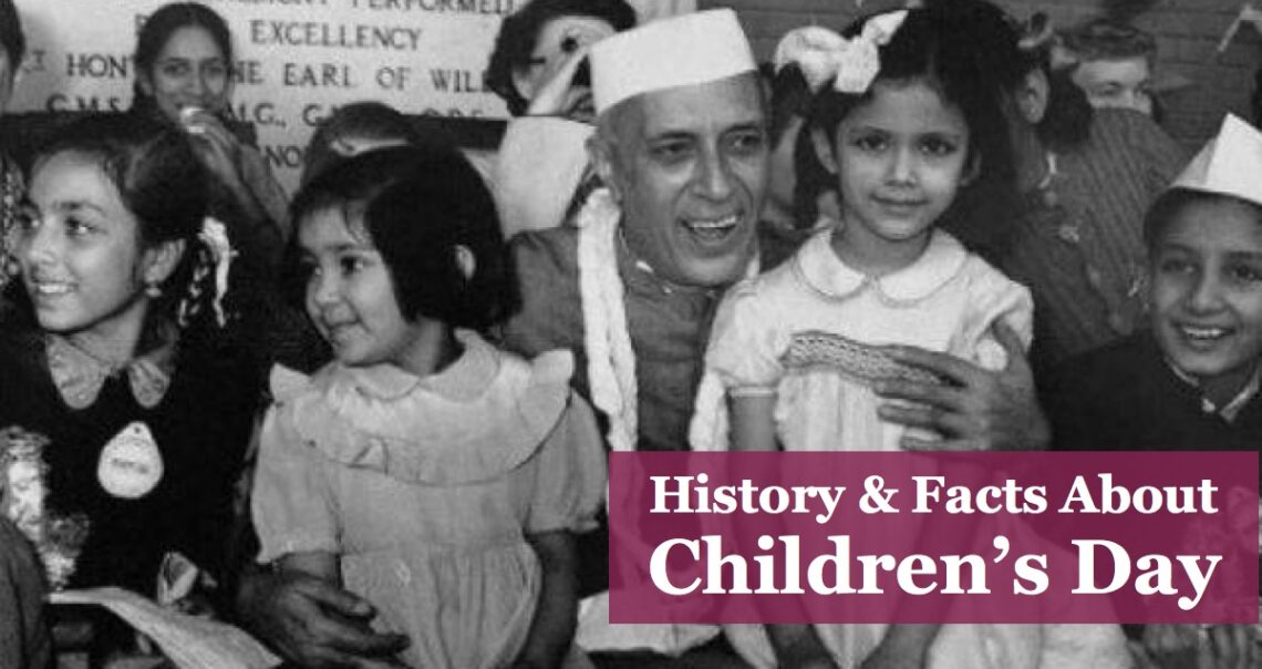 Why India Celebrates Children's Day On 14th November?
