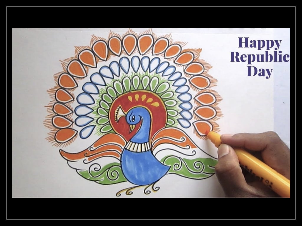 25 Easy & Simple Republic Day Drawings For Kids (2024)