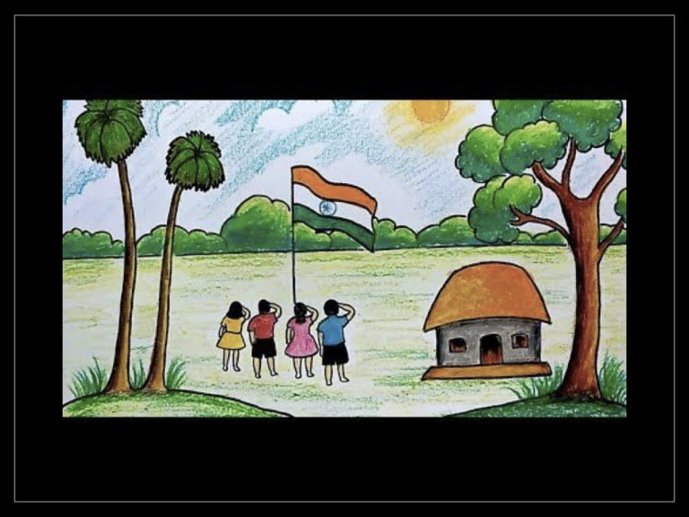 25 Easy & Simple Republic Day Drawings For Kids (2024)