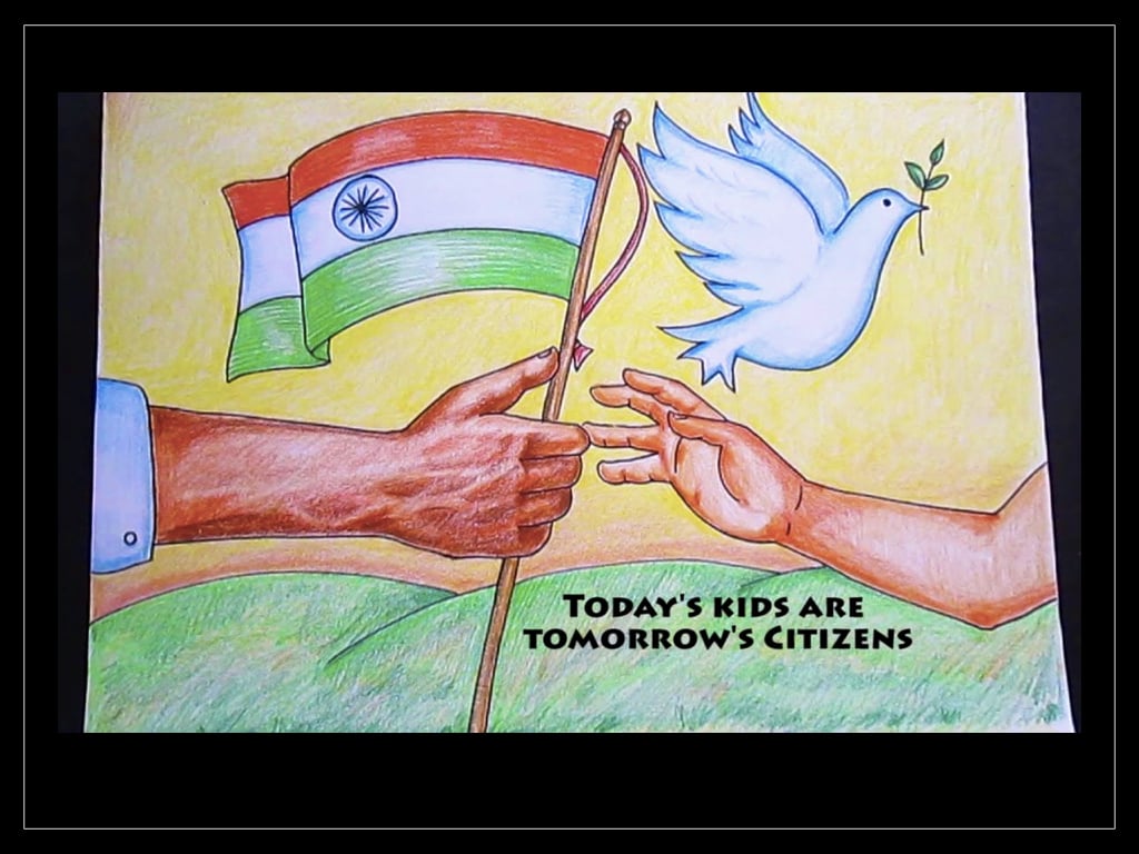 25 Easy & Simple Republic Day Drawings For Kids (2024)