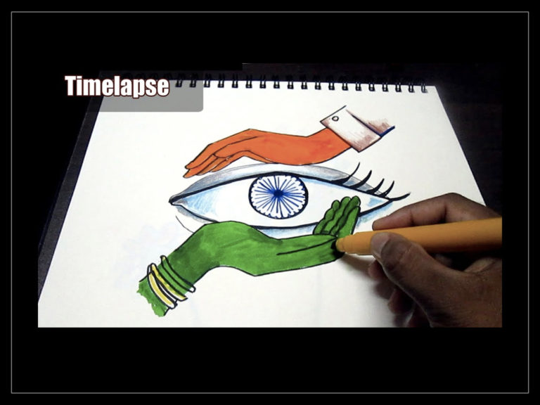 25 Easy & Simple Republic Day Drawings For Kids (2024)