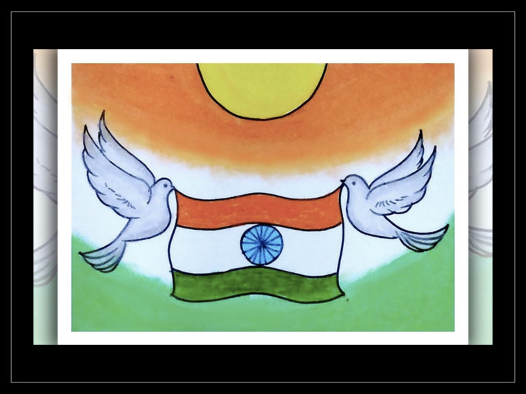 24 Easy & Simple Republic Day Drawings For Kids