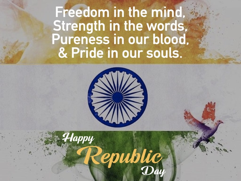 Happy Republic Day Short One Line Quotes & Messages (2024) - IFORHER