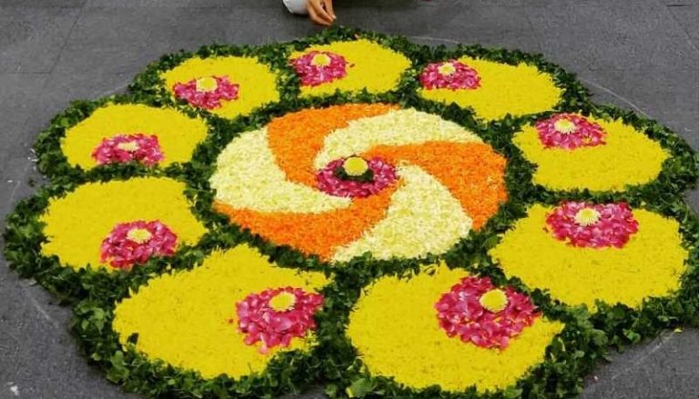 Pongal Rangoli Designs: 20 Flower Rangoli Ideas (2025)