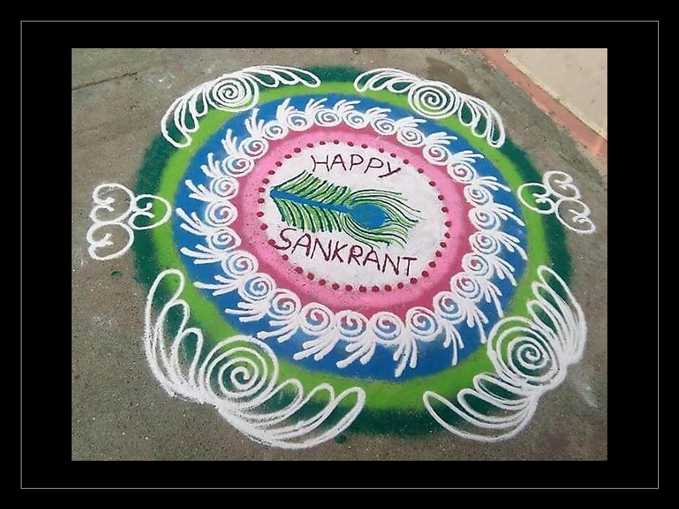 15 Kolam Rangoli Designs Ideas For Makar Sankranti 2024