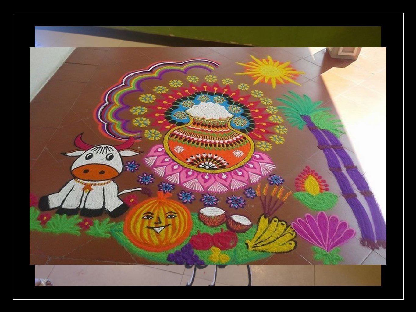15 Kolam Rangoli Designs Ideas For Makar Sankranti 2024