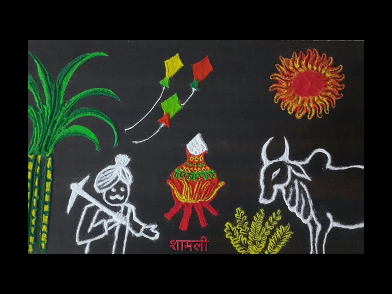 15 Kolam Rangoli Designs Ideas For Makar Sankranti 2024