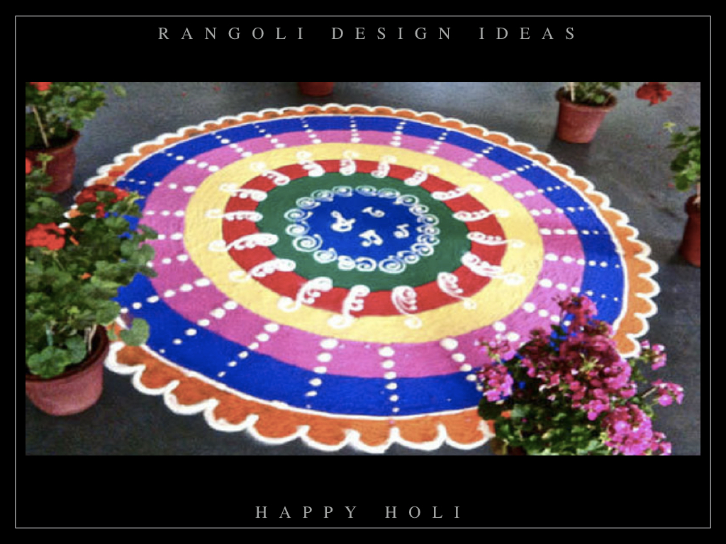 20 Easy Holi Rangoli Design Ideas You Must Try (2025)