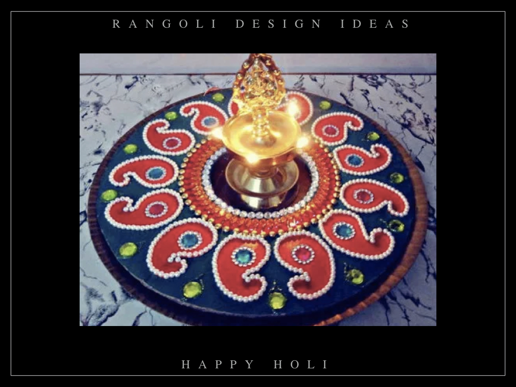 20 Easy Holi Rangoli Design Ideas You Must Try (2025)