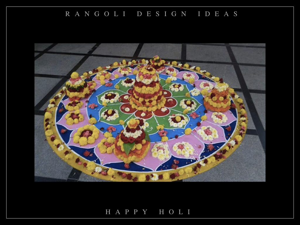 20 Easy Holi Rangoli Design Ideas You Must Try (2025)