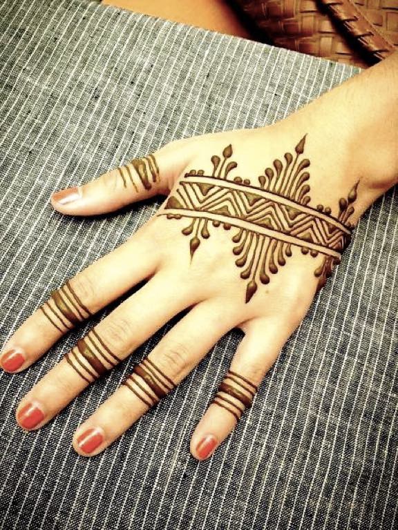 32 Best Mehendi Designs For Hands - Front & Back (Easy & Simple Ideas)