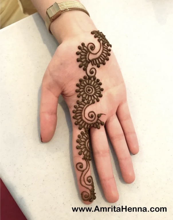 32 Best Mehendi Designs For Hands - Front & Back (Easy & Simple Ideas)