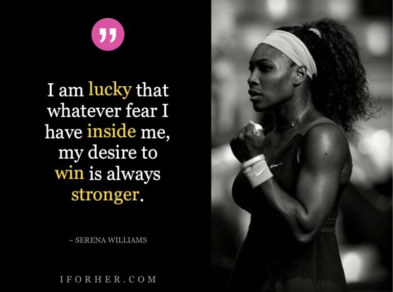 22 Serena Williams Quotes To Inspire You To Never Give Up On Your Dreams