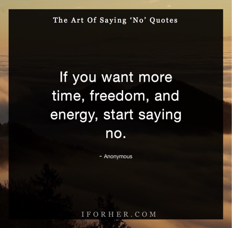 25 Powerful Quotes On Why 'Saying No' Is The Key To Happiness