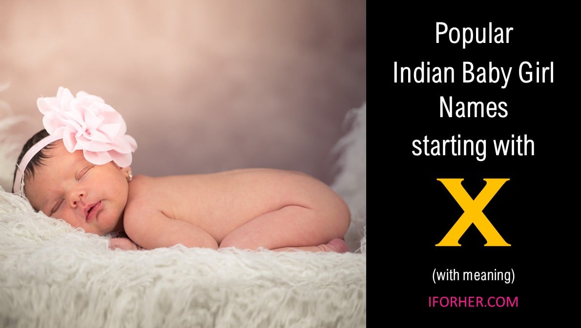 Latest Hindu Baby Girl Names Starting With X