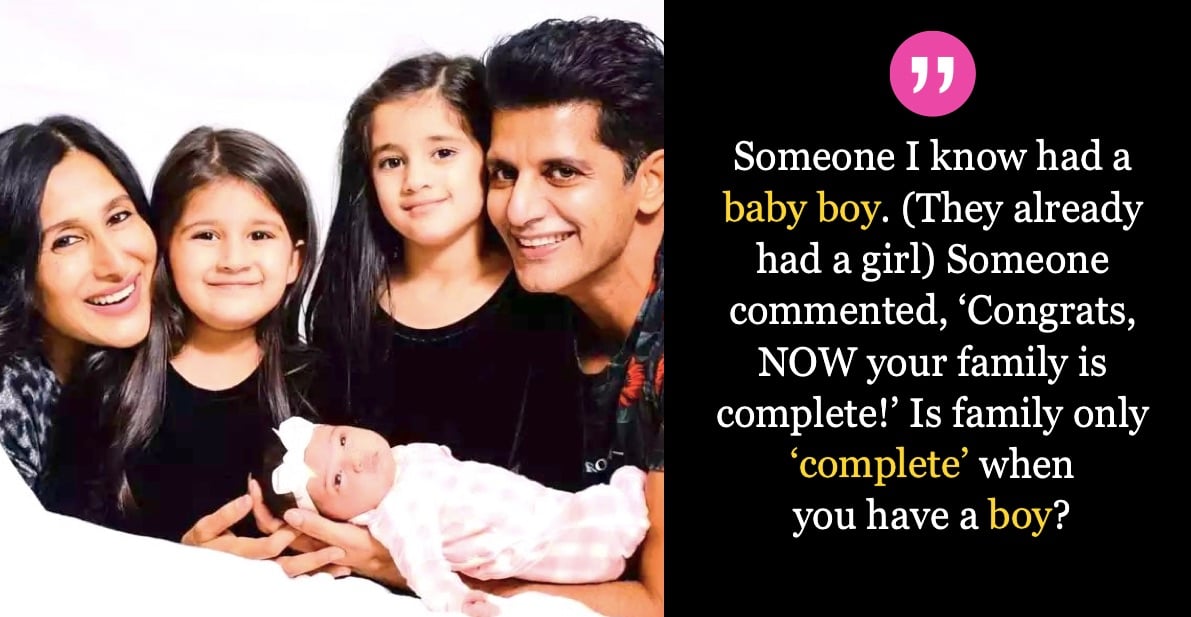 Is Family Complete Only If You Have A Boy? Teejay Sidhu, Mother Of 3 ...