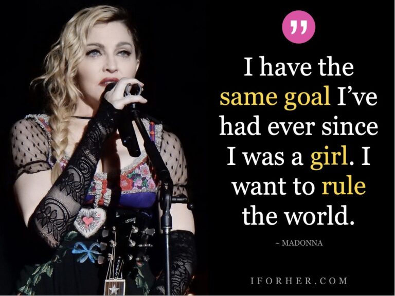 14 Madonna Quotes For Every Strong Woman Who Was Told To Fall In Line