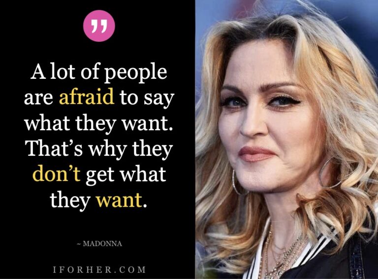 14 Madonna Quotes For Every Strong Woman Who Was Told To Fall In Line