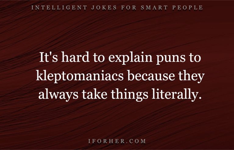 20 Best Intelligent Jokes To Make You Seem Smart & Clever