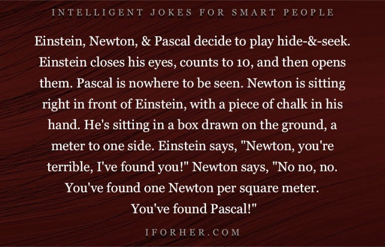 20 Best Intelligent Jokes To Make You Seem Smart & Clever