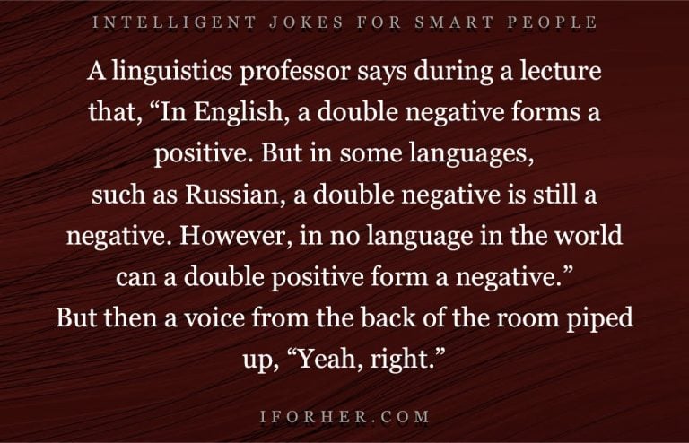 20 Best Intelligent Jokes To Make You Seem Smart & Clever