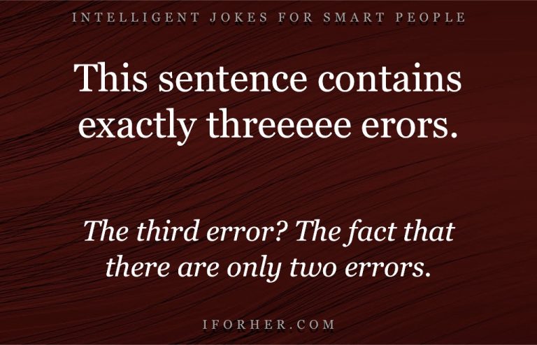 20 Best Intelligent Jokes To Make You Seem Smart & Clever