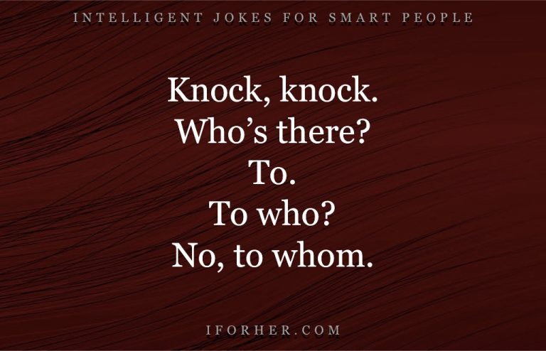 20 Best Intelligent Jokes To Make You Seem Smart & Clever