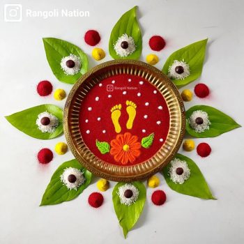 40 Beautiful Lakshmi Rangoli Design Ideas For Diwali Puja (2023)