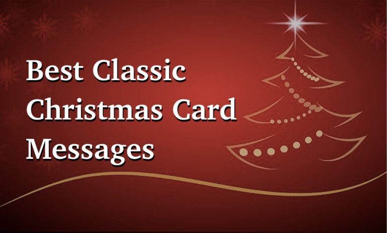 100 Short Christmas Card Messages For Family & Friends (2023)