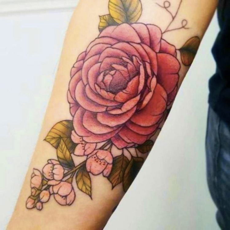 60 Stunning Flower Tattoos To Leave Others Mesmerized - IForHer