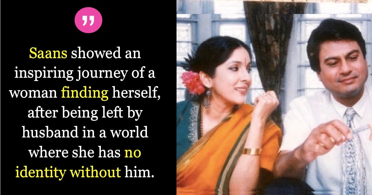 In Midst Of Endless Saas-Bahu Dramas On TV, ‘Saans’ Was A Breath Of ...