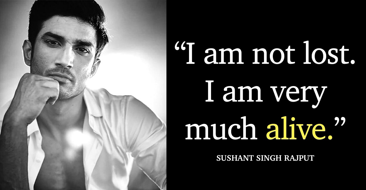 20 Thought Provoking Sushant Singh Rajput's Quotes To Remind You What ...