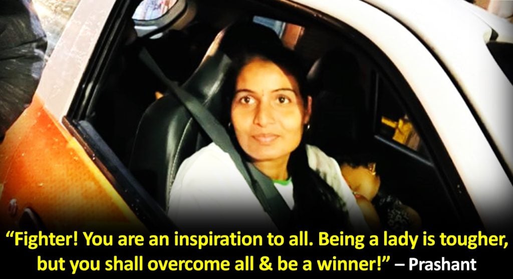 Female Uber Driver's Story Goes Viral As She Drives The Cab While ...