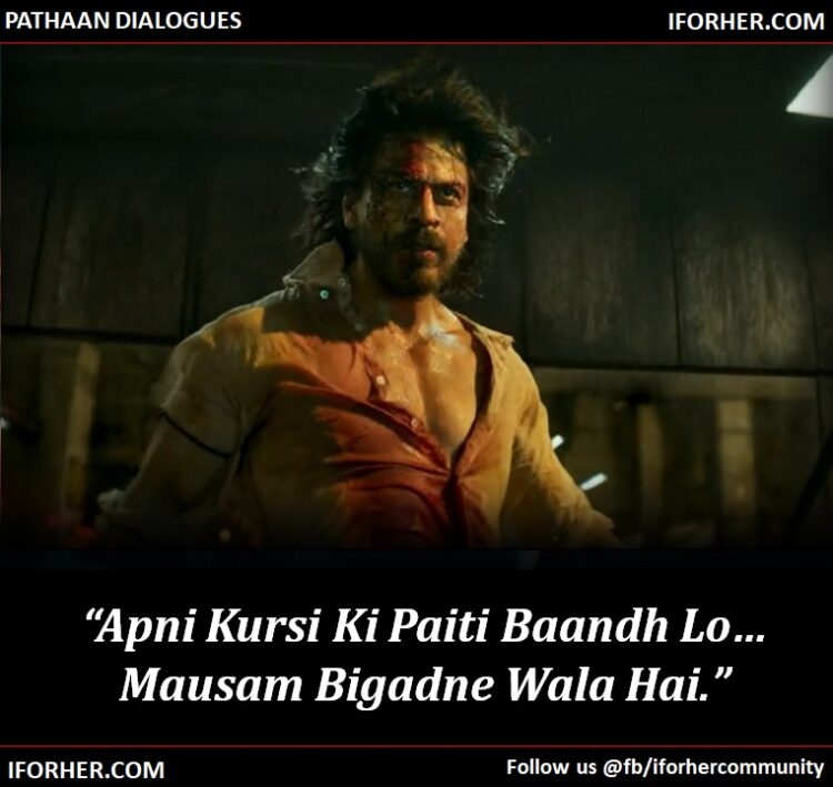 Shah Rukh Khan's Pathaan Movie Dialogues That Left Internet Impressed