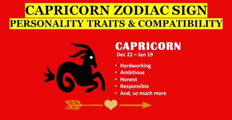 Capricorn Zodiac Signs: Dates, Personality Traits, Love & Compatibility