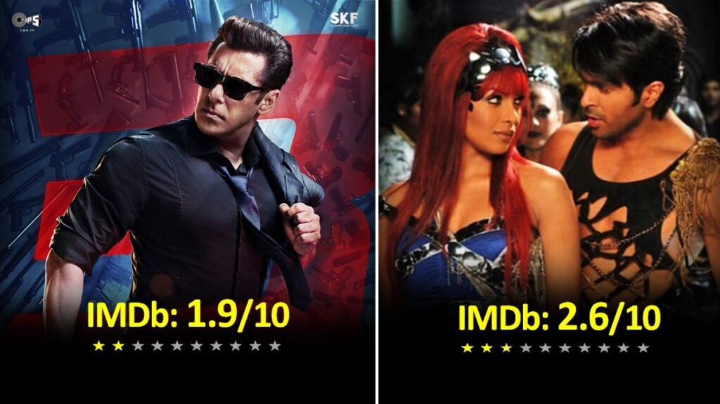 Top 10 Worst Bollywood Movies Of All Time As Per IMDb