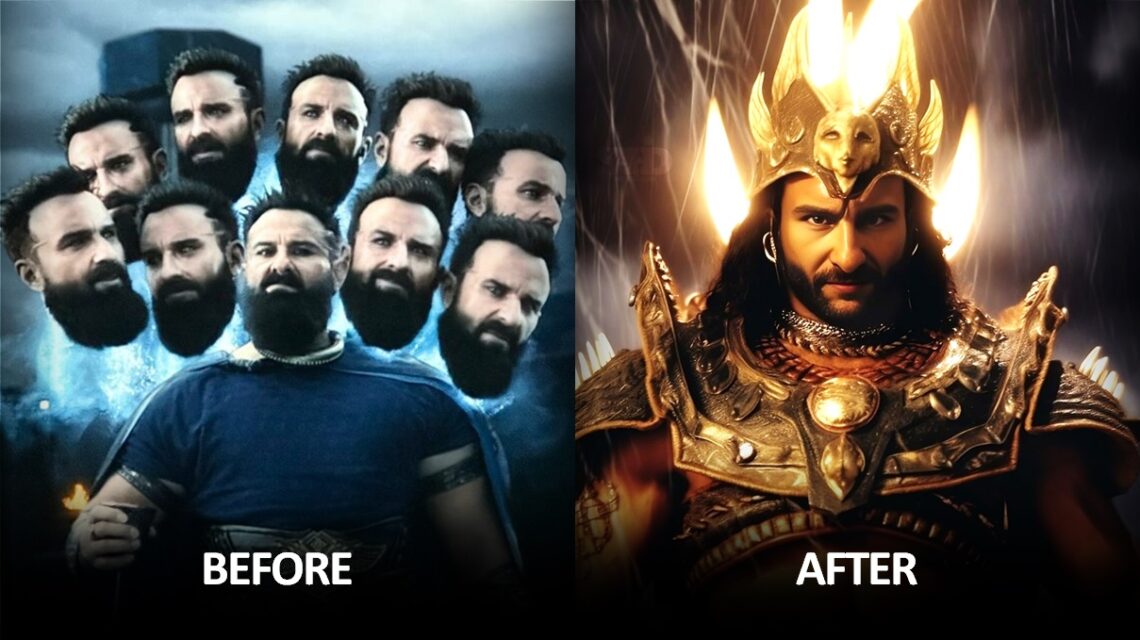 Saif Ali Khan's AI-Generated Ravan Avatar Is Much Better Than Adipurush