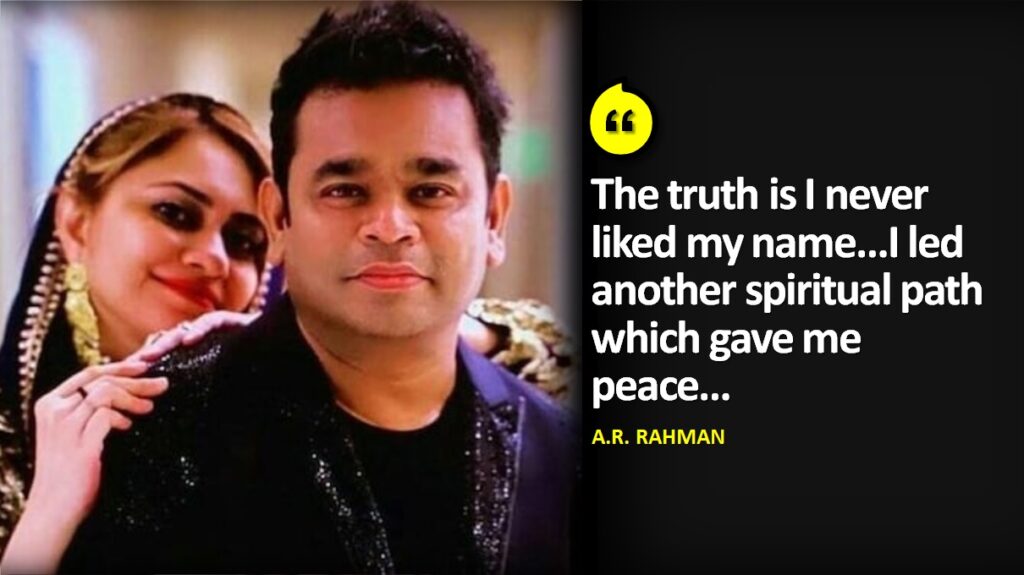 Why 23-YO A.R. Rahman Converted To Islam & Changed His Name