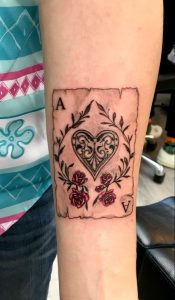 Top 35 Stylish Playing Card Tattoo Designs + Meanings [2023]