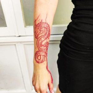 Top 40 Red Dragon Tattoos With Meaning (2024)