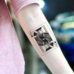 Top 35 Stylish Playing Card Tattoo Designs + Meanings [2023]