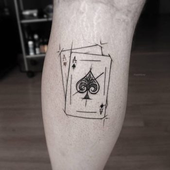 Top 35 Stylish Playing Card Tattoo Designs + Meanings [2023]