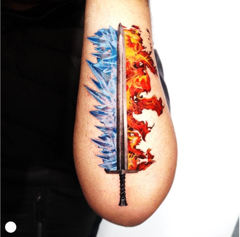 Top 40 Best Sword Tattoo Designs With Meaning (2024)
