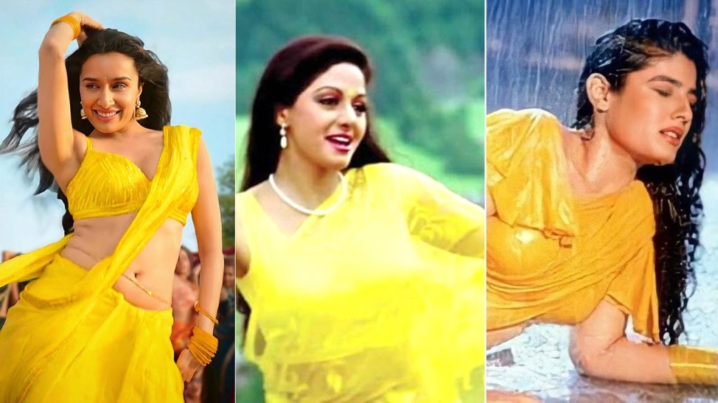 Quiz: Match Yellow Saree Scenes To Bollywood Movies - IForHer