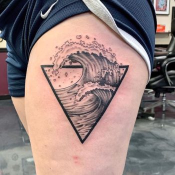 50 Waves Tattoo Ideas (2025) - IForHer