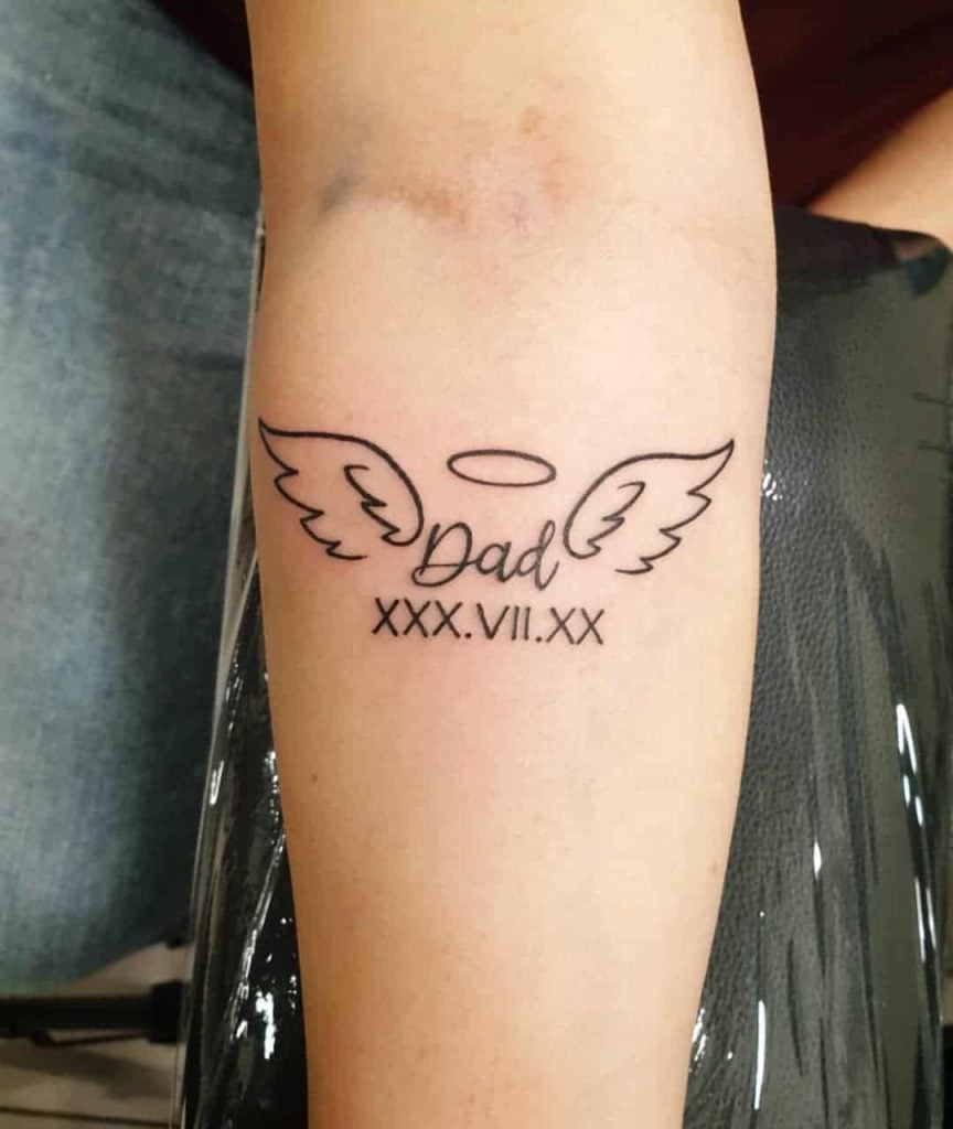 40 RIP Memorial Tattoos Ideas For Dad, Mom & Others - IForHer