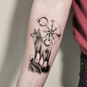 40 Popular Compass Tattoos & Meaning [2023]