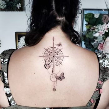 40 Popular Compass Tattoos & Meaning [2023]
